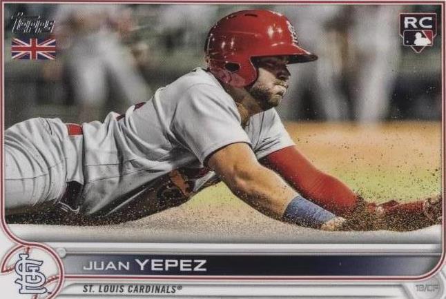 2022 Topps UK Edition - Juan Yepez #206 (RC) for sale online | eBay