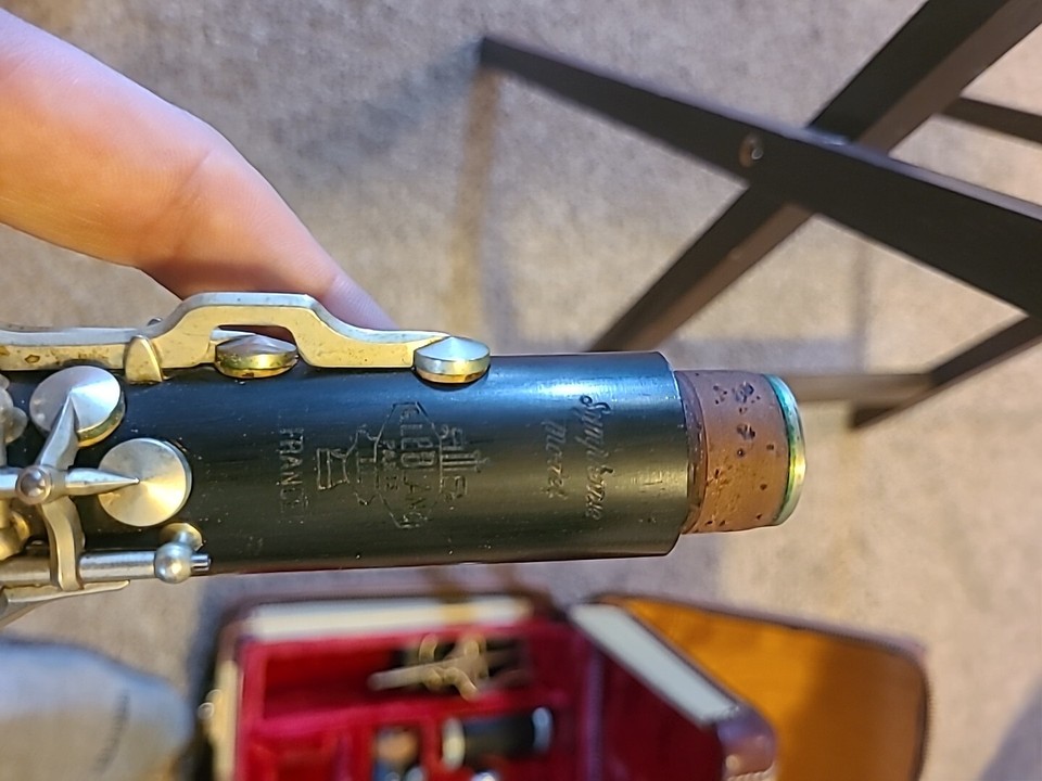 Antique G LEBLANC SYMPHONIE Symphony MODEL Paris CLARINET And Case ...