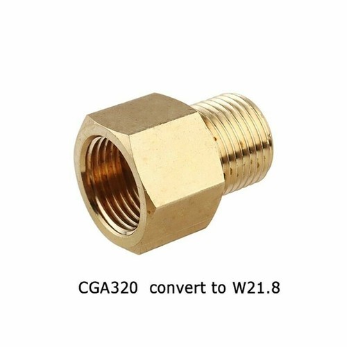 CO2 Thread Adapter CGA320 Thread to W21.8 Adapters Cylinders for CO2 ...