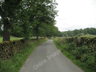 Photo 6x4 Green Gate Kirkby Malham Narrow walled lane that runs from ...