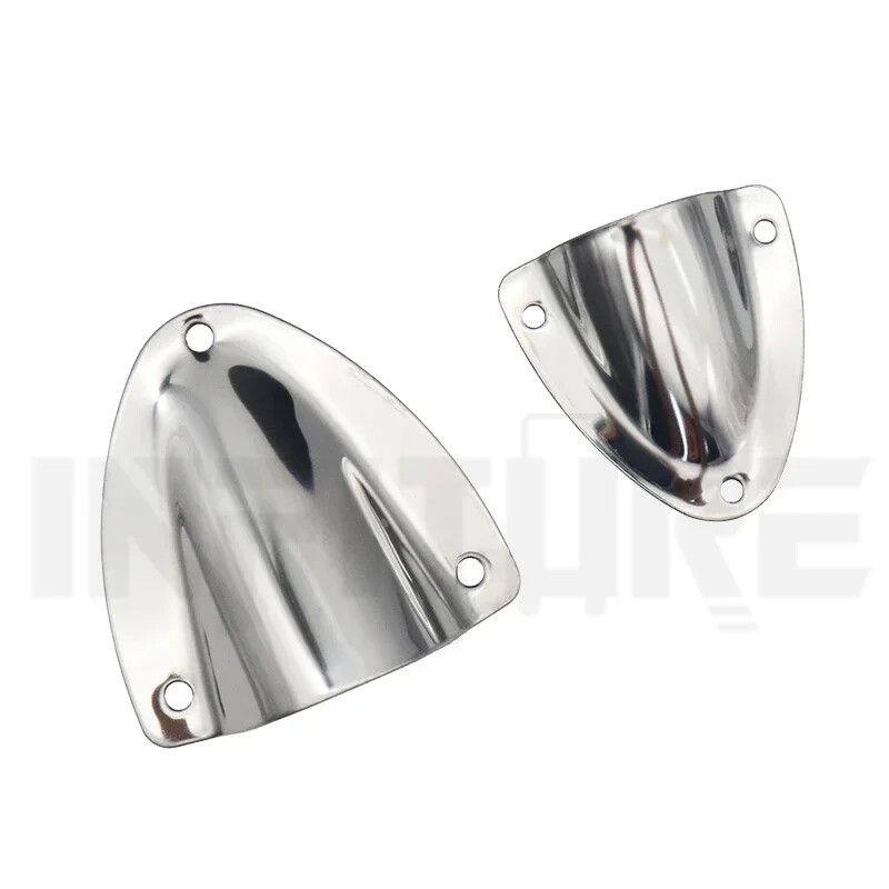 Stainless Clamshell Vents Marine Wire Cable Vent Cover, 316 Stainless ...