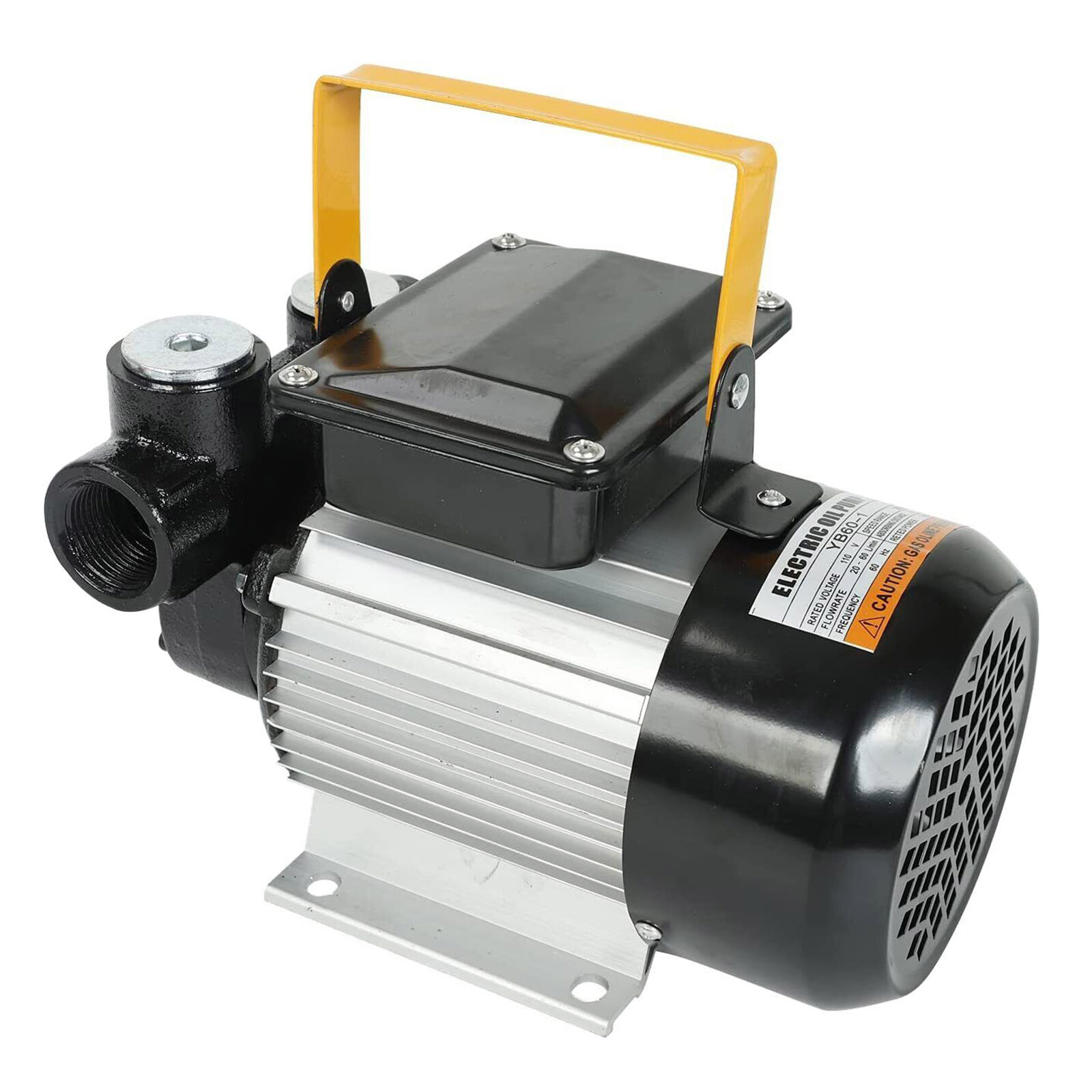 110V Electric Diesel Oil Fuel Transfer Pump Self-Priming Pump w/ Hose ...