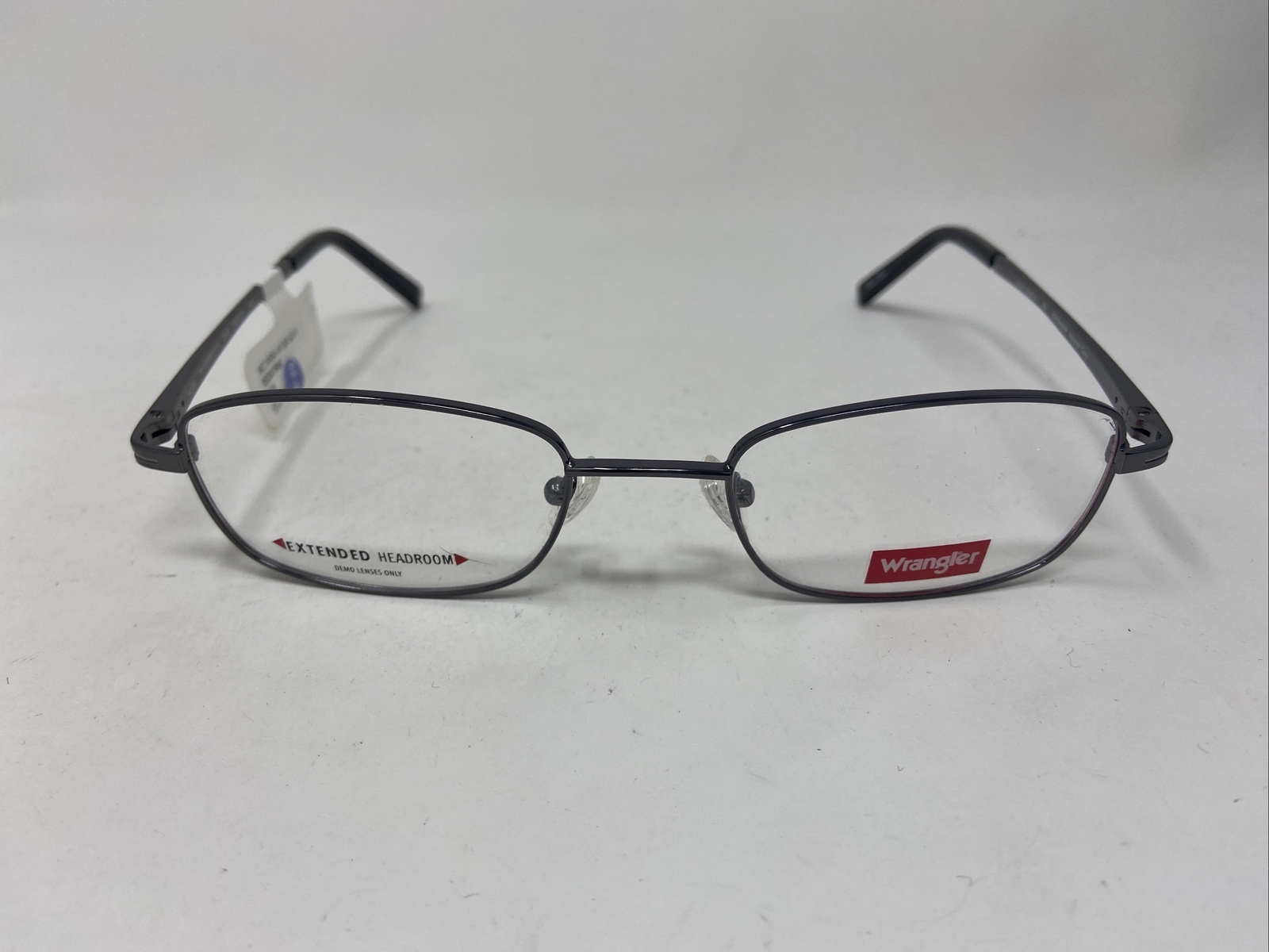 NEW WRANGLER EXTENDED HEADROOM W126 GUNMETAL AUTHENTIC EYEGLASSES 53-21 ...