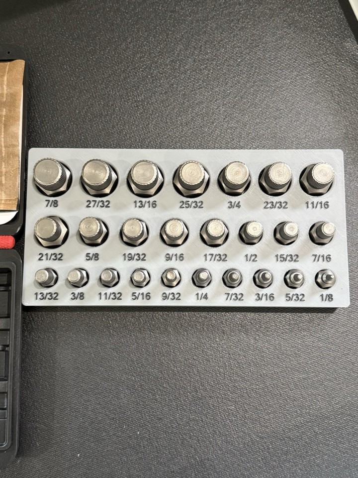 Harbor Freight Icon Extractor 25pc Set Organizer – with Magnet Slots | eBay