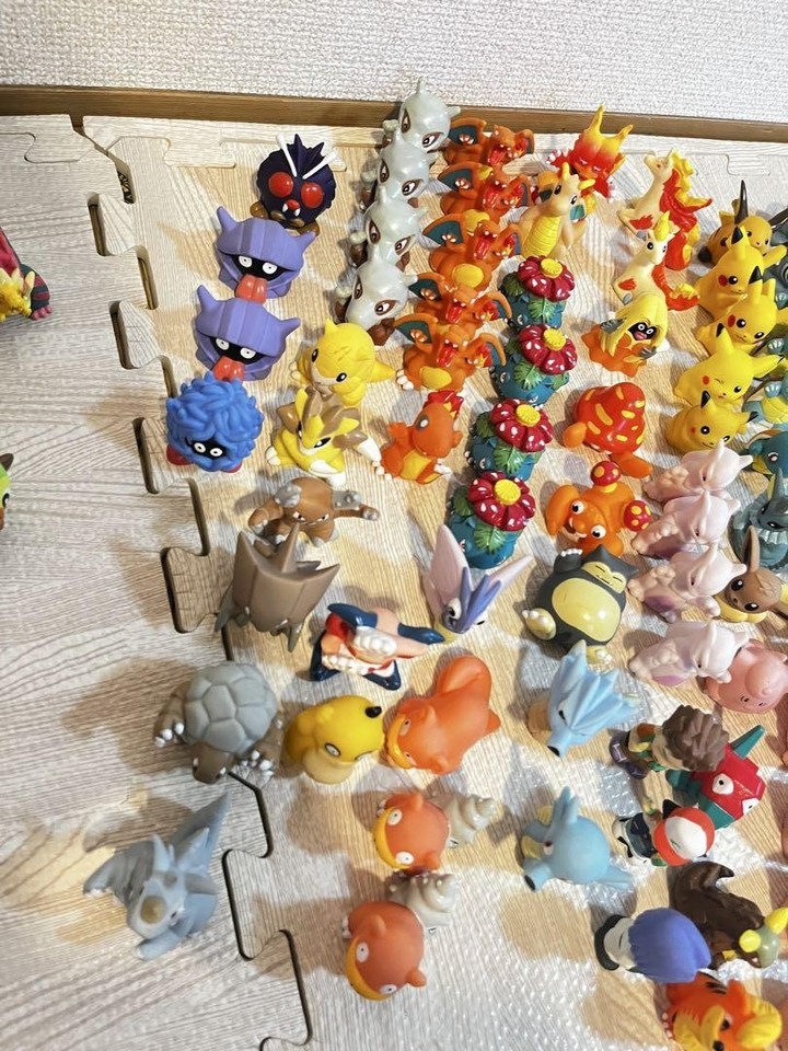 Pokemon First Gen Soft Vinyl Finger Puppets Bundle 116 Figures 68 Types ...