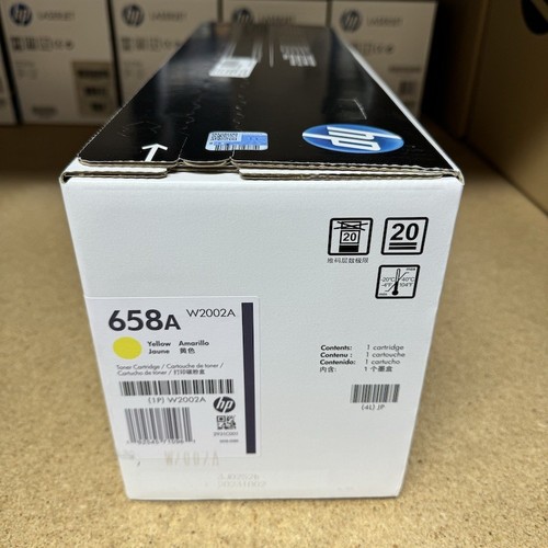 Genuine HP W2002A (658A) Yellow Toner - NEW SEALED | eBay