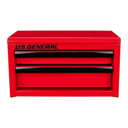 Harbor Freight Tools U.S. GENERAL Mini Steel Toolbox RED | eBay
