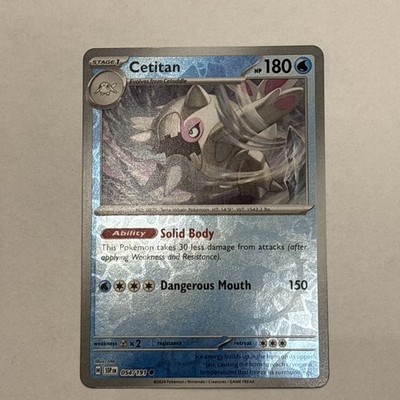 Cetitan 54/191 Reverse Holo Surging Sparks Pokemon TCG NM | eBay
