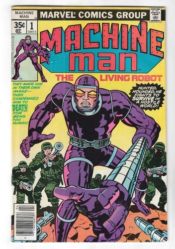 Machine Man #1 Marvel Comics 1978 Jack Kirby art / 1st Peter Spaudling ...