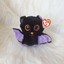 Ty Beanie Boos Swoops The Bat 6" With Glitter Eyes Halloween 2013 MWMT ...