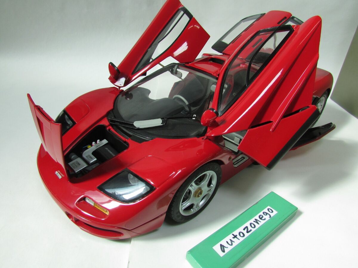 RARE! RED 1/12 MINICHAMPS MCLAREN F1 GTR ROADCAR FIRST RARE! RED 1/12 MINICHAMPS MCLAREN F1 GTR ROADCAR FIRST