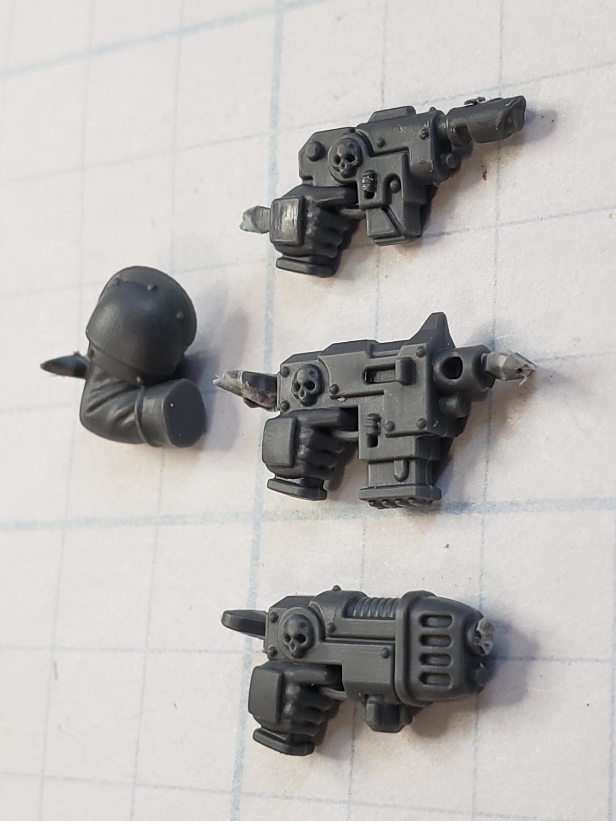 Warhammer 40k Kill Team Bits Krieg Veteran Guardsmen Plasma Bolt Las ...