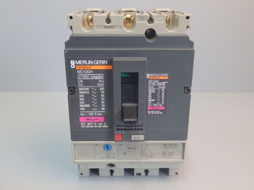 NS100H - MERLIN GERIN - NS 100H / Circuit Breaker Used | eBay