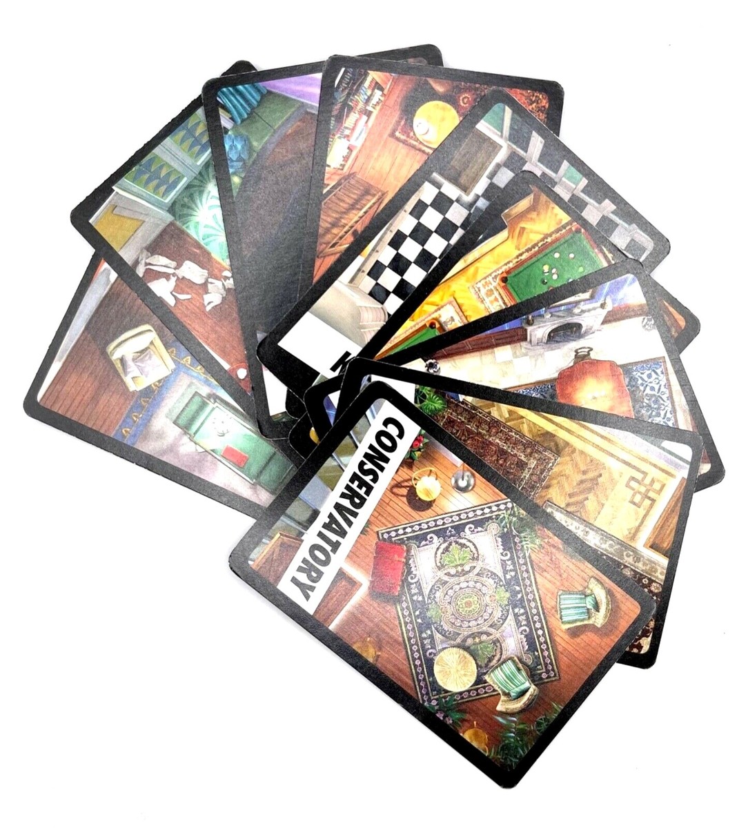 Clue Board Game Cards