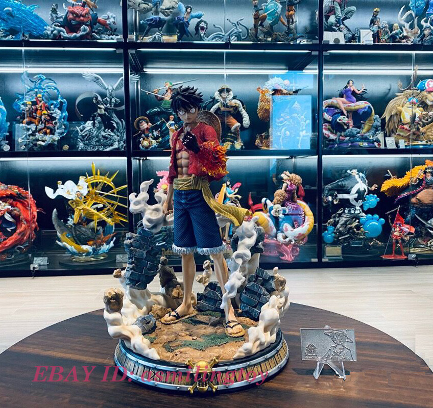 Dream Studio One Piece Monkey D Luffy Resin Figure Model Painted Statue ...