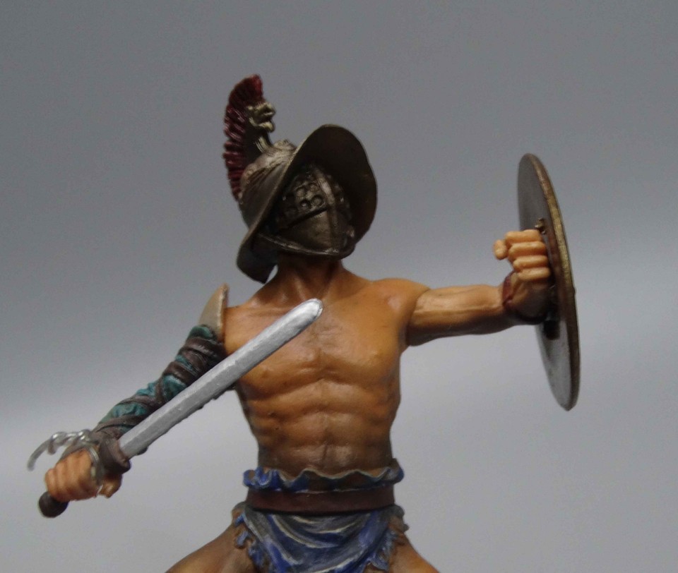 BBI Blue Toys Warriors of World Roman Gladiator Fighter 1/18 Figure ...