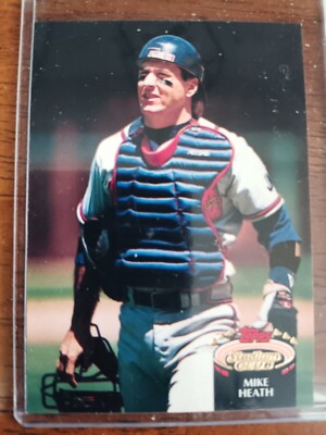 MIKE HEATH ATLANTA BRAVES 1992 TOPPS STADIUM CLUB BASEBALL CARD #128 | eBay