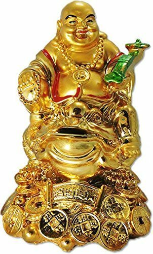 Golden Laughing Buddha Money Frog
