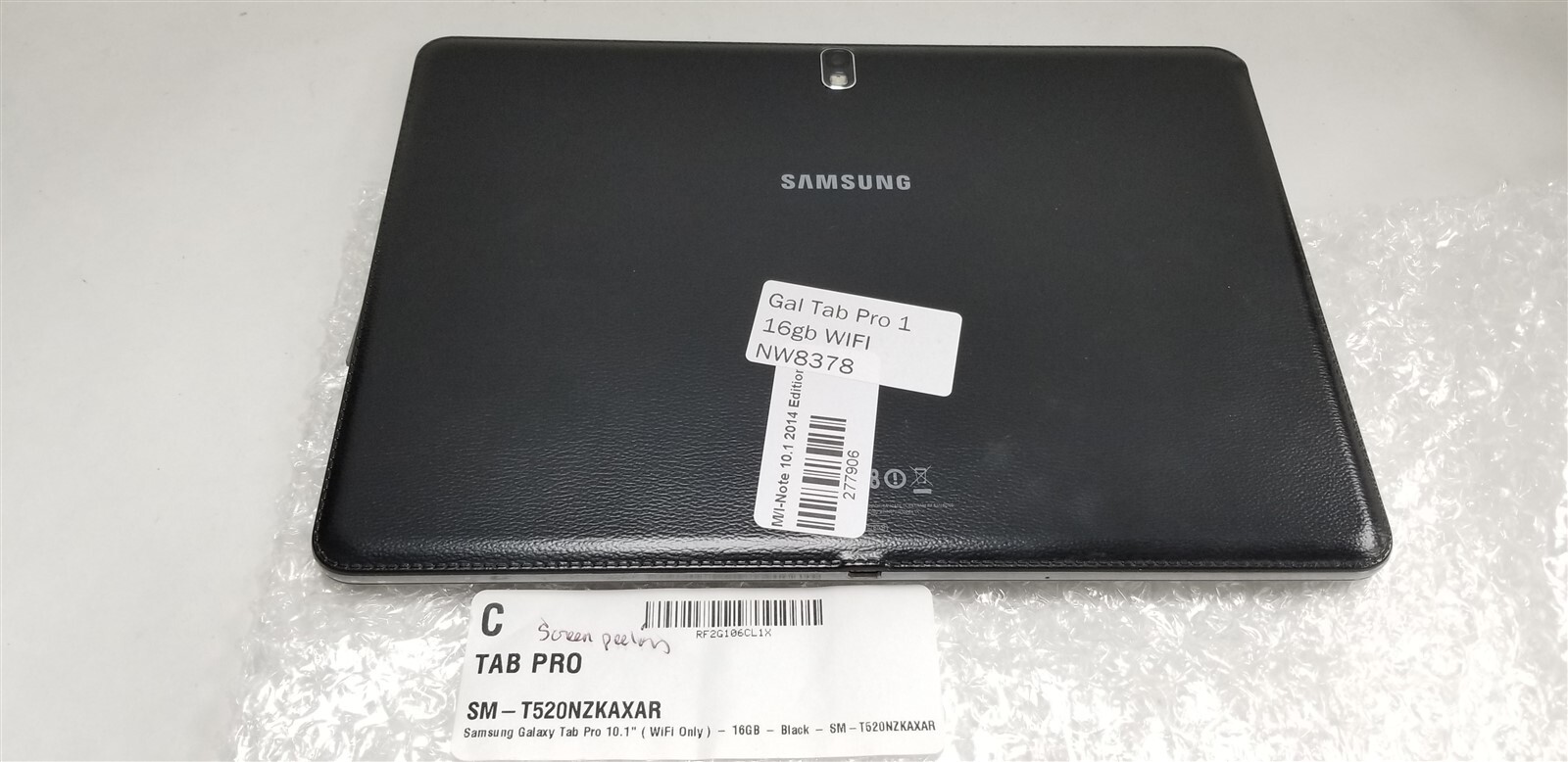 Samsung Galaxy Tab Pro SM-T520 16GB, Wi-Fi, 10.1in - Black for sale ...