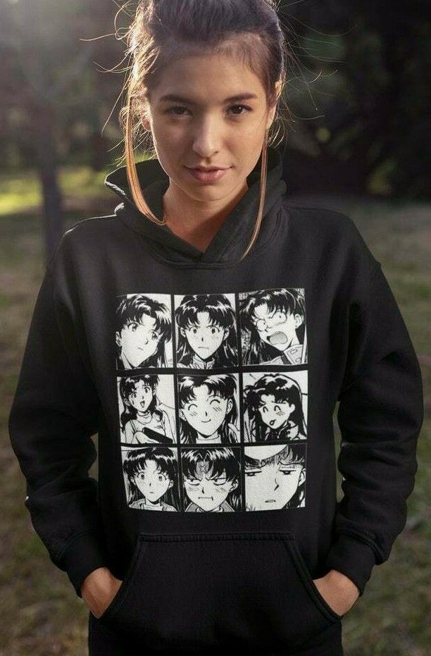 Evangelion,Misato Katsuragi,Neon Genesis Evangelion,Vaporwave,Rei ...