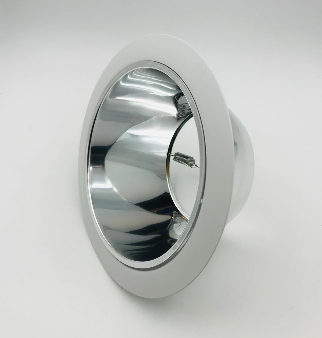 Stainless Recessed Light Trims Elco EL985W Modern White Medium Base 4"