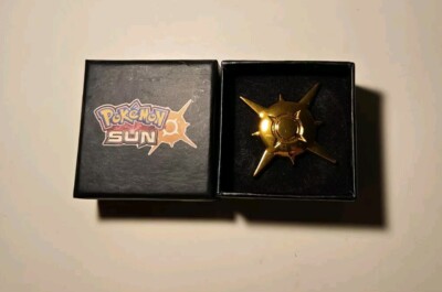 Pokemon Sun - Pin Badge - Pre-order Exclusive Collectors Item | eBay ...