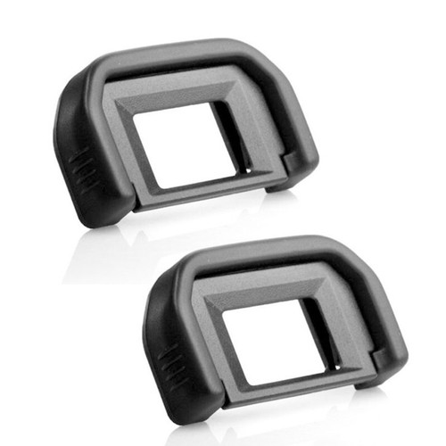 Black Eyecup EF Plastic 2x Eyepiece For Canon DSLR EOS View finder Set ...