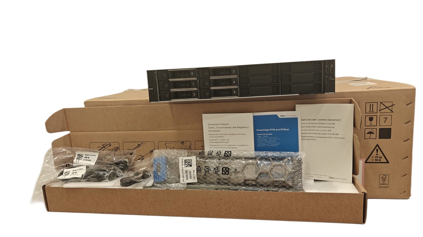 Dell PowerEdge OEMR XL R740xd Computer Server Storage 24TB RAM 96GB ...