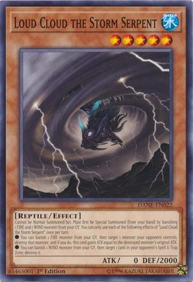 Loud Cloud the Storm Serpent - DANE-EN022 - Common - 1st Edition ...