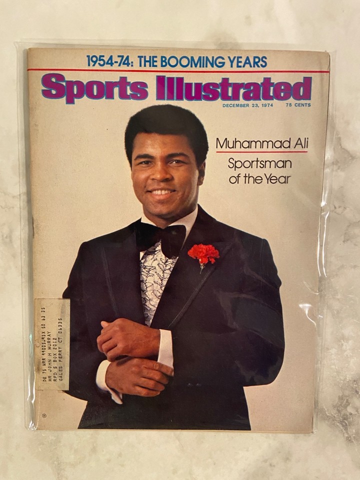 Lot of 8 Muhammad Ali classic Sports Illustrated covers | eBay