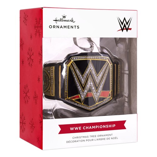 2024 WWE Championship Title Belt Christmas Tree Hanging Ornament | eBay
