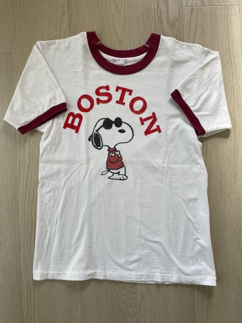 Jackson Matissex Peanuts Snoopy Boston Logo S/S T Shi… - Gem