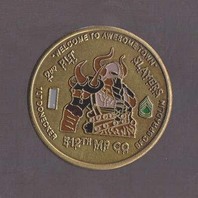 512th MP CO 2nd PLT OIF Challenge Coins 1.5 " DIA | eBay