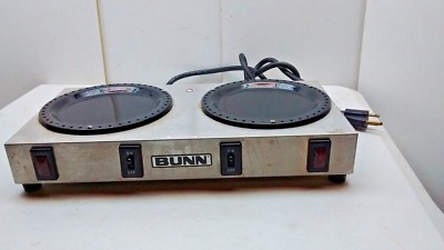 BUNN WX2 Bunn Coffee BUNN Two Station Double Burner Warmer Plate Heater ...