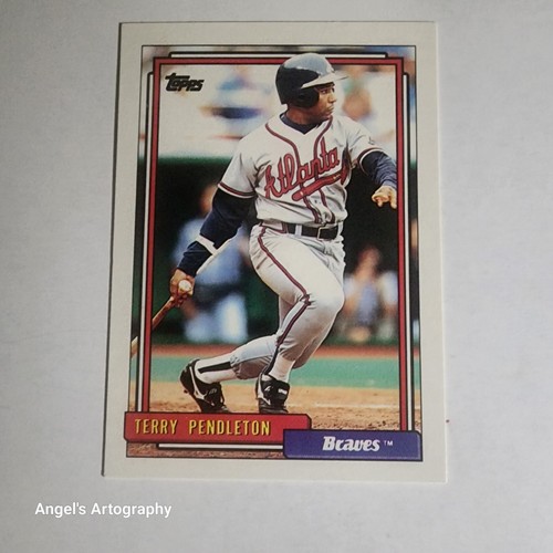 1992 Topps - #115 Terry Pendleton Atlanta Braves | eBay