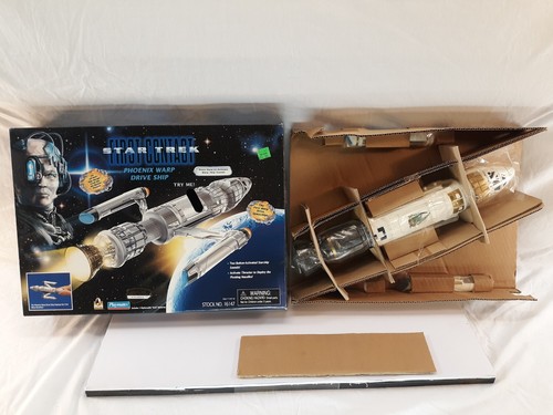 Vintage 1996 Star Trek First Contact Phoenix Toy Ship. Opened. Never ...