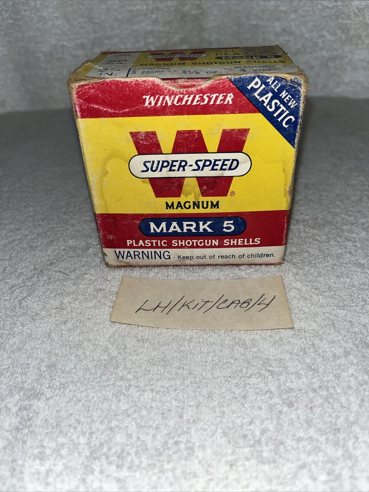 Vintage WINCHESTER MARK 5 12ga SHOTGUN SHELLS | eBay