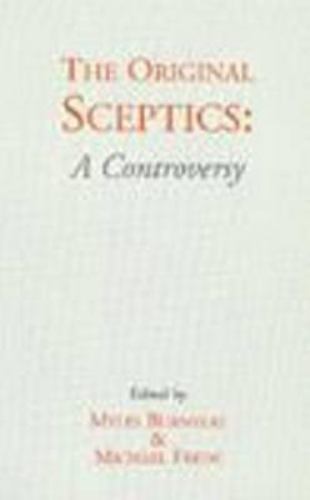 The Original Sceptics: A Controversy 9780872203488 | eBay