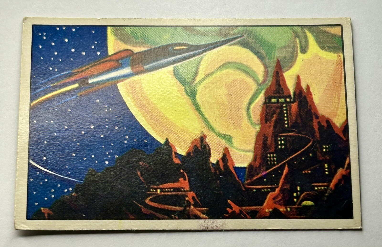 1951 Bowman Jets Rockets Spacemen PhobosMoon of Mars #29 P57 | eBay