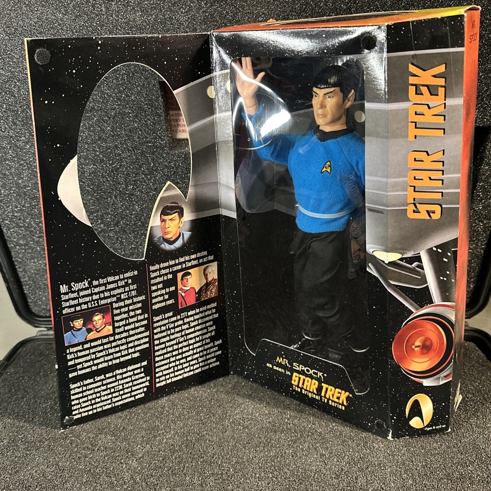 Star Trek TOS 12" Mr SPOCK Figure Playmates Toys 1999 Classic Edition ...