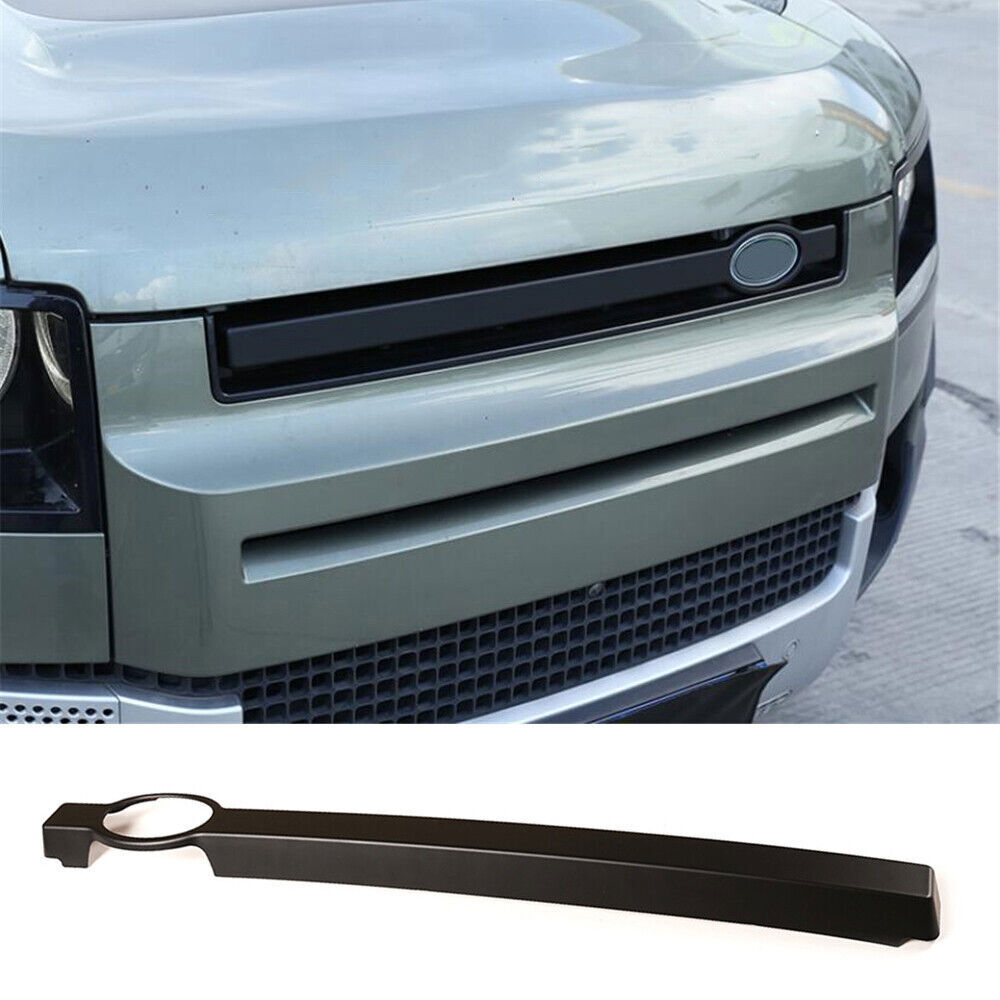 Matte Black Front Grille Moulding Cover Rod For Land Rover Defender ...