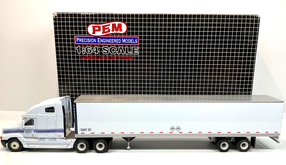 Transport America Tractor Trailer 1/64th Model by Pem Hartoy #75008 | eBay