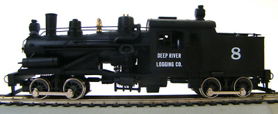 RIVAROSSI HO Deep River Logging 2-Truck Heisler Logging Locomotive RP25 ...