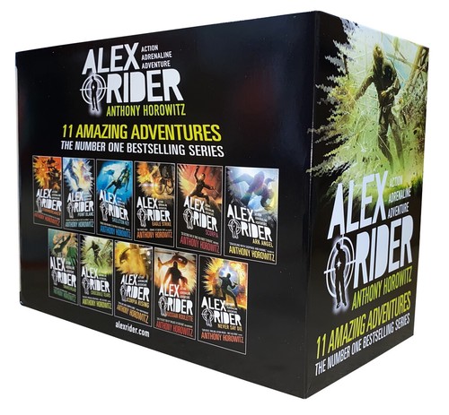 Alex Rider 11 Books Collection Box Set Anthony Horowitz Never Say Die ...
