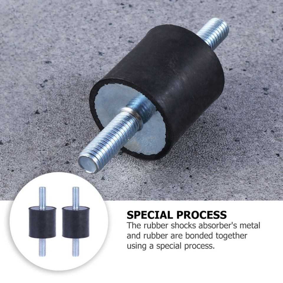 5 Pcs Rubber Isolator Vibration Support Isolation Pads Motor Mount ...