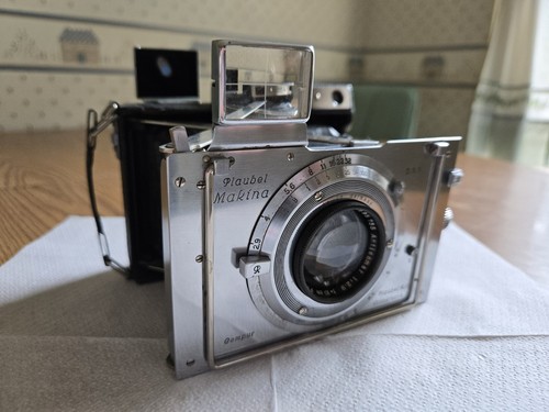 PLAUBEL MAKINA IIS ANTICOMAR 100MM F/2.9 RANGEFINDER STRUT FOLDING 6X9 ...