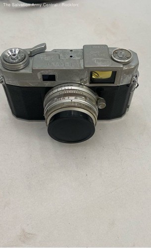 Topcon 35-S Black Silver Auro Exposure Manual Focus Rangefinder Camera ...