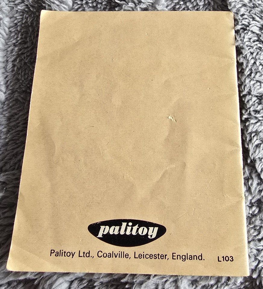 RARE Original Vintage Palitoy Action Man Paperwork, Booklet and Poster ...