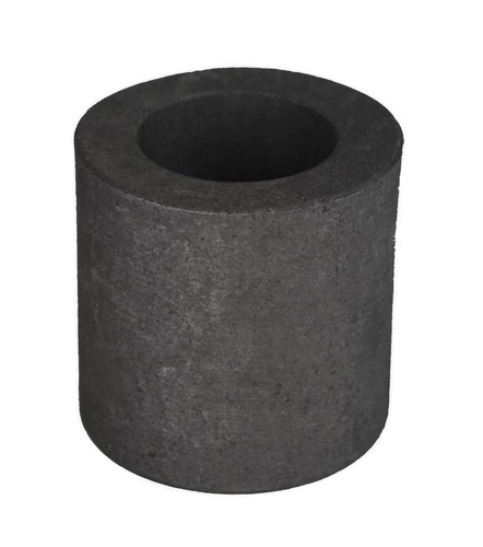 8 oz Graphite Crucible Cup Propane Kiln Furnace Torch Melting Gold ...