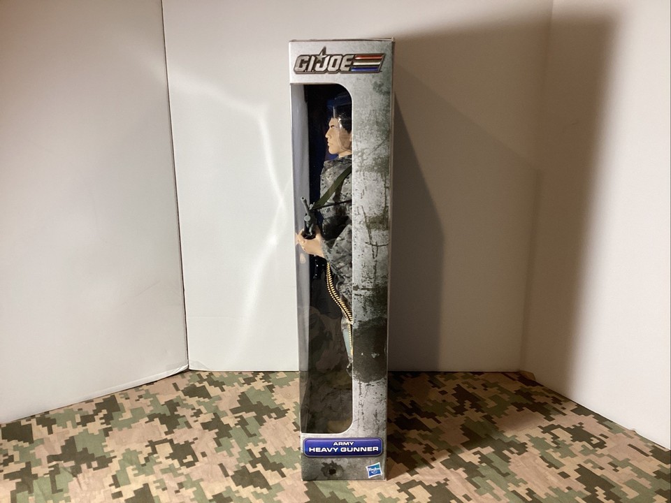 2011 Gi Joe Hasbro 30th 12” Army Heavy Gunner Figure NISB | eBay
